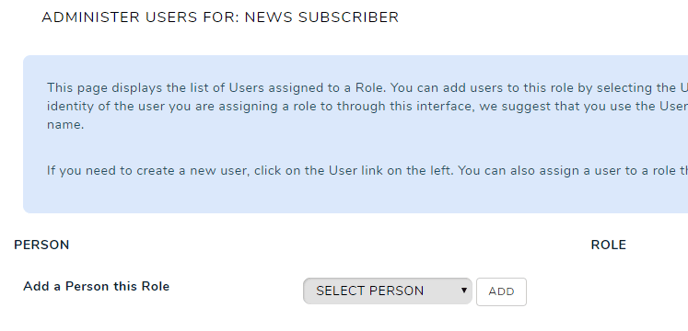 Role Restricted Members 